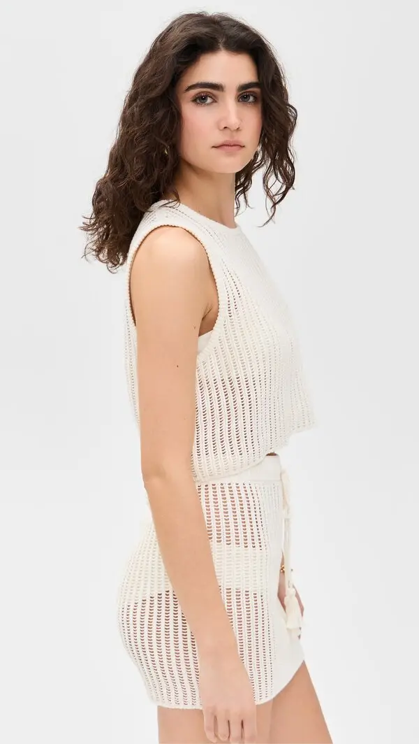 L*Space Sander Knit Top - Cream