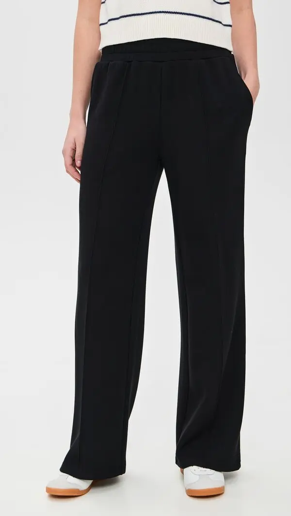 Varley Wide Leg Trousers - Black