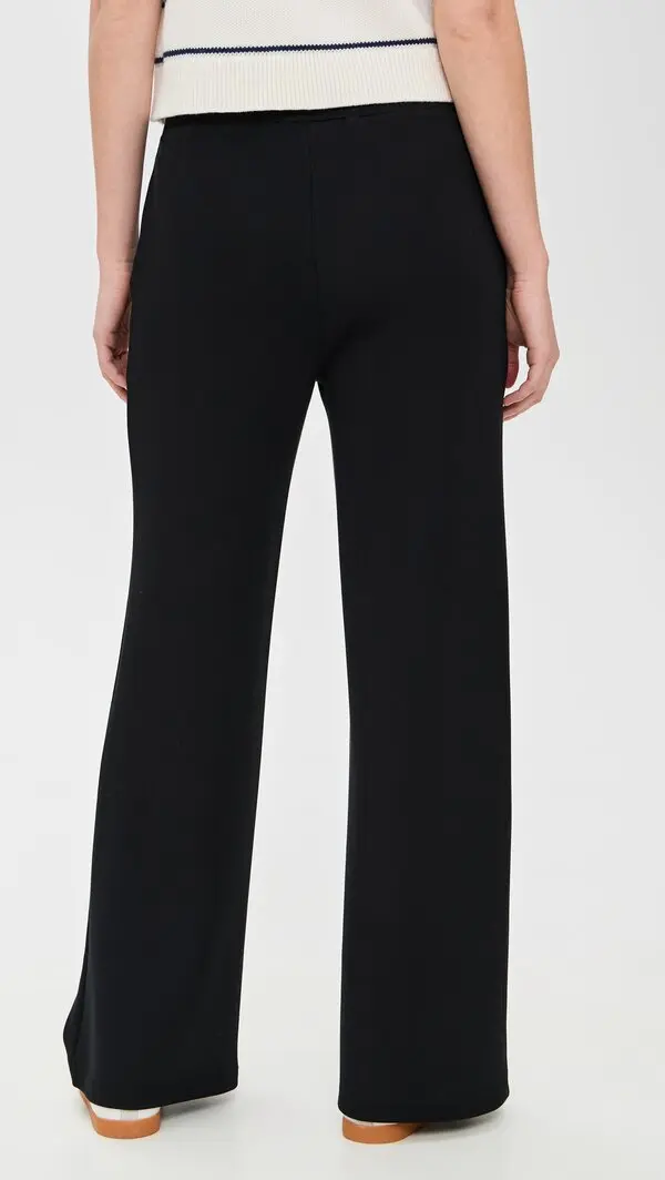 Varley Wide Leg Trousers - Black