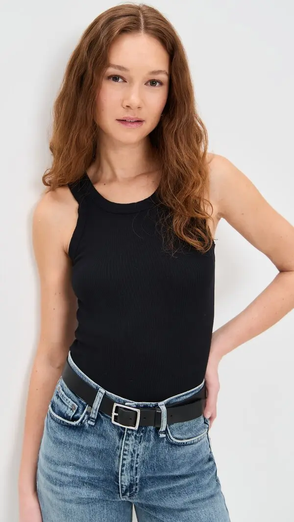 PERFECTWHITETEE Elle Rib Tank