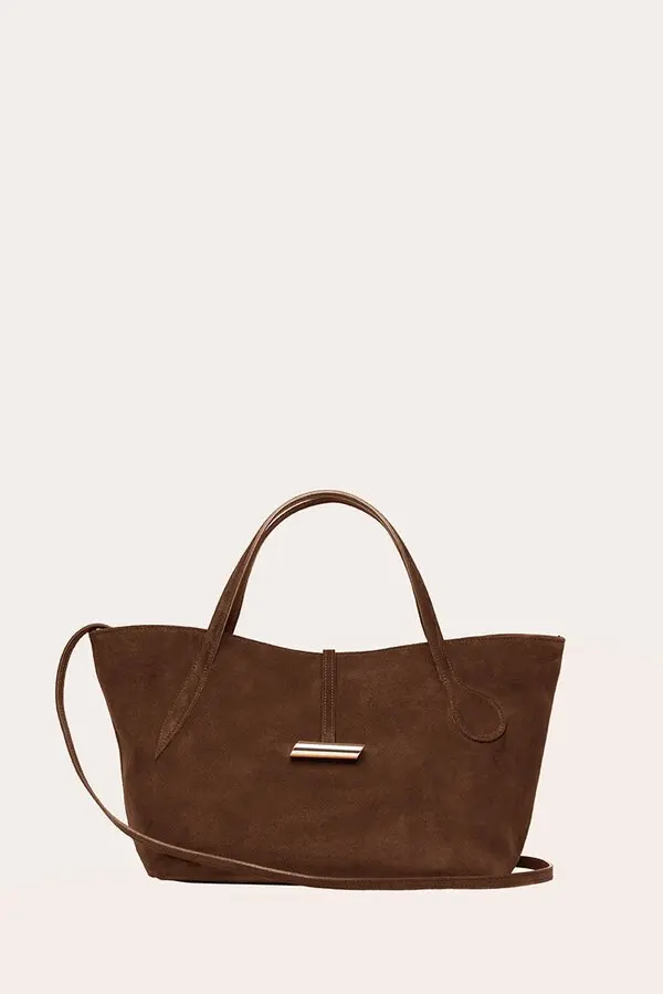 LIFFNER Petite Penne Suede Tote