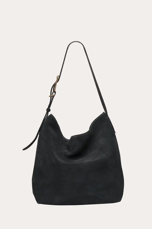 LIFFNER Slouch Bucket Suede Bag