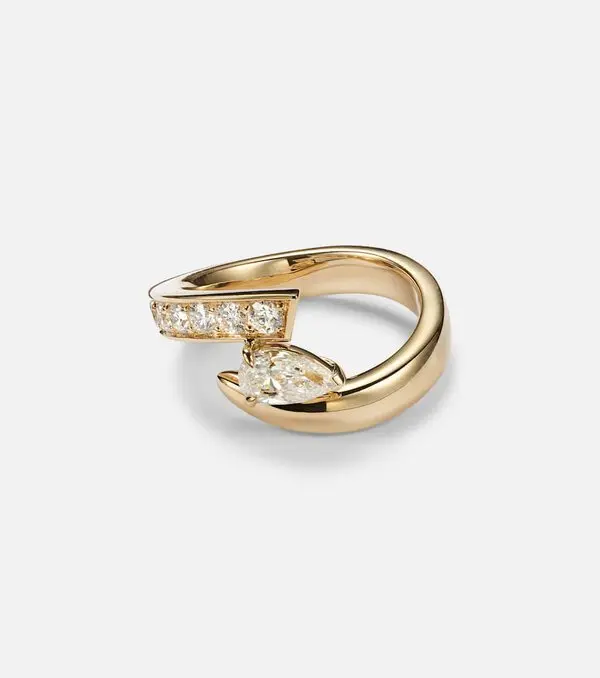 BUCHERER FINE JEWELLERY Inner Fire 18kt Ring With Diamonds - Gold