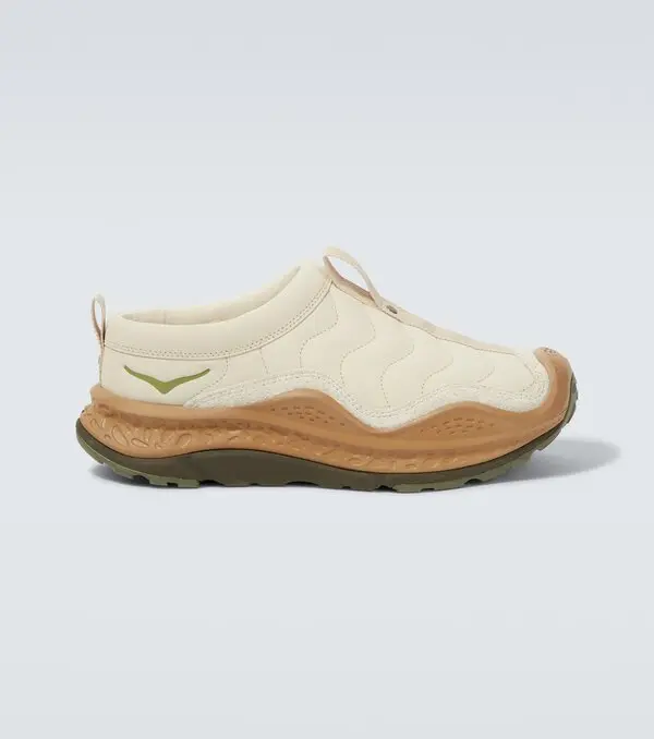 Hoka One One Elite Ora Primo Leather Sneakers - White