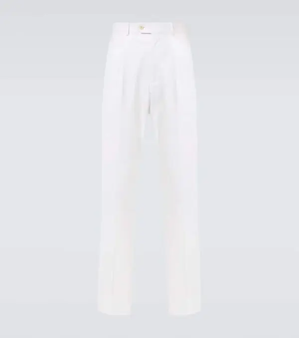Dunhill Cotton Straight Trousers