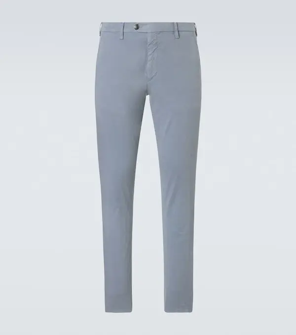 Canali Cotton Chinos - Blue
