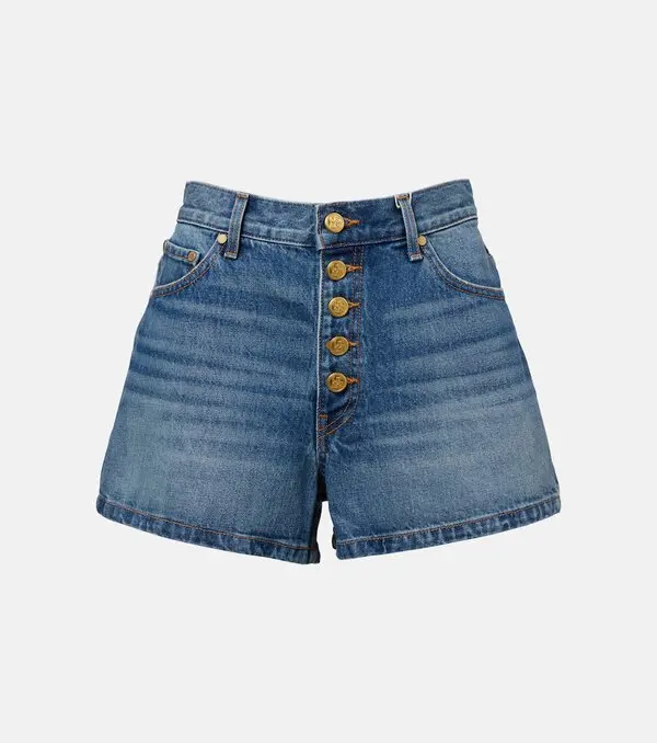 Ulla Johnson Greta Denim Shorts - Blue
