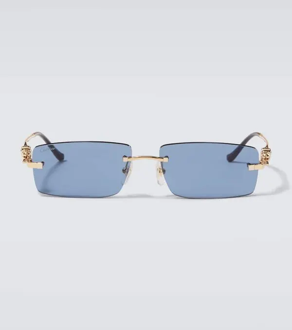CARTIER Panthère De Sunglasses - Gold