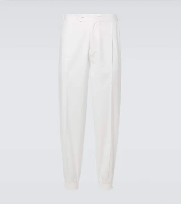 Brunello Cucinelli Pleated Tapered Trousers
