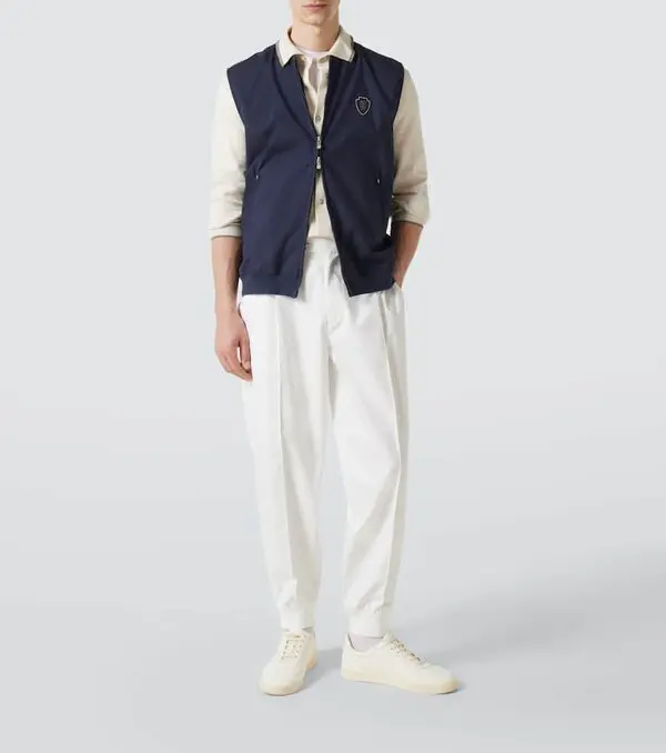 Brunello Cucinelli Pleated Tapered Trousers