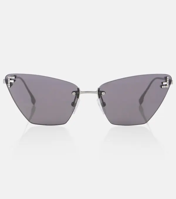 Fendi Cat-eye Sunglasses - Grey