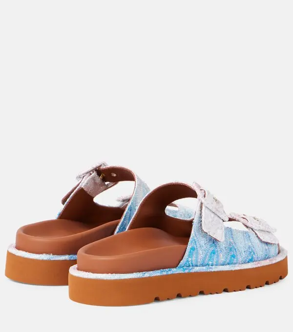 Missoni Zigzag Ombré Sandals
