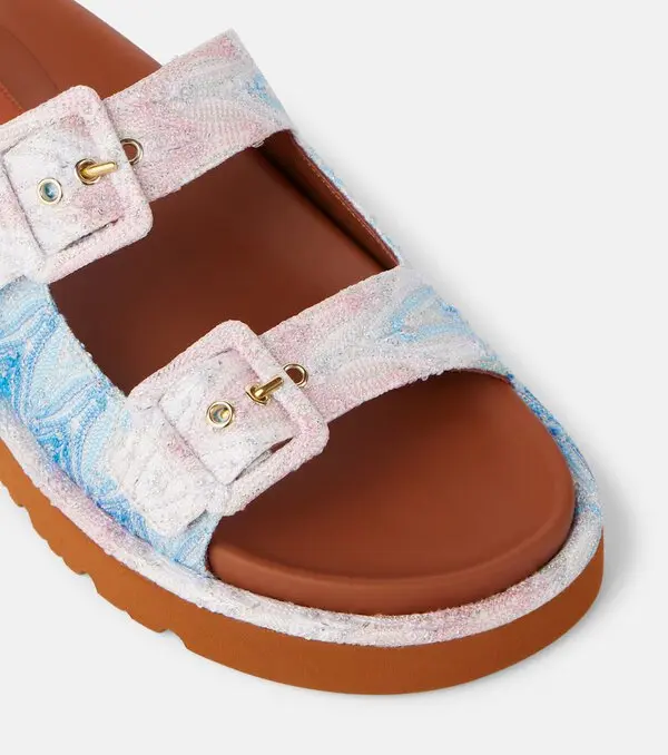 Missoni Zigzag Ombré Sandals