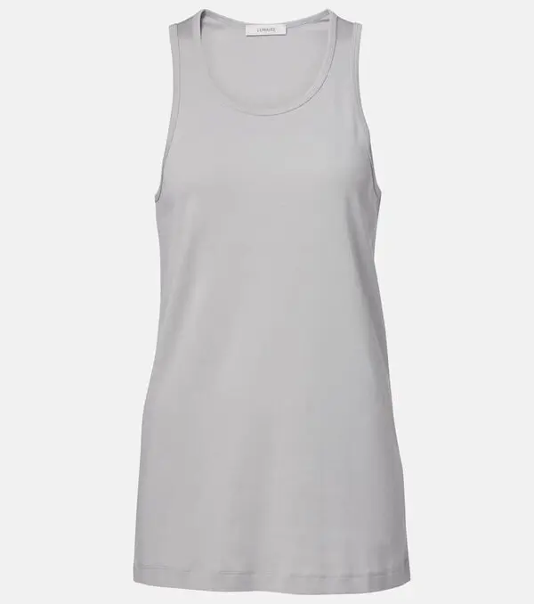 LEMAIRE Cotton Jersey Tank Top - Grey