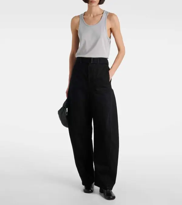 LEMAIRE Cotton Jersey Tank Top - Grey