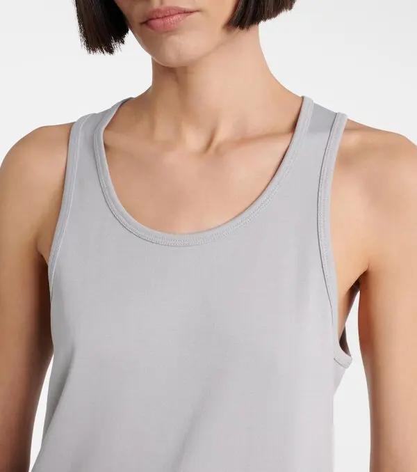 LEMAIRE Cotton Jersey Tank Top - Grey