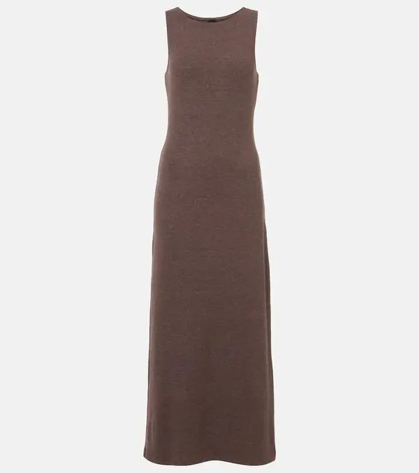 LESET - Leset Lauren Sleeveless Jersey Midi Dress