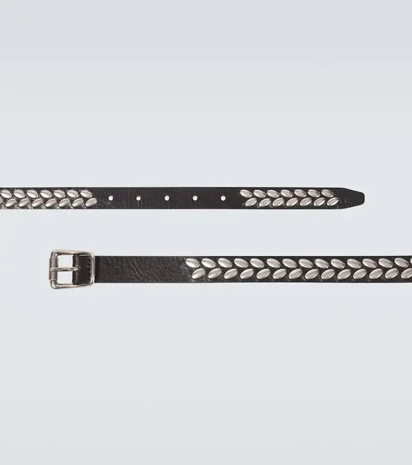 LEMAIRE Stud Leather Belt