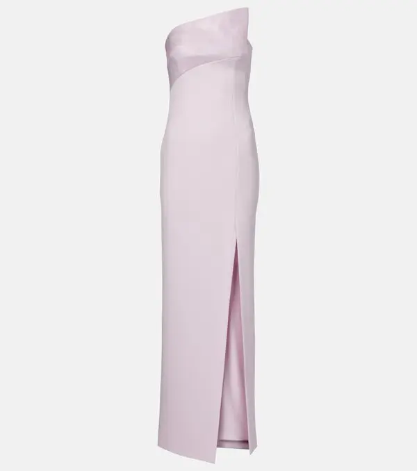 Roland Mouret Ruffled Strapless Gown