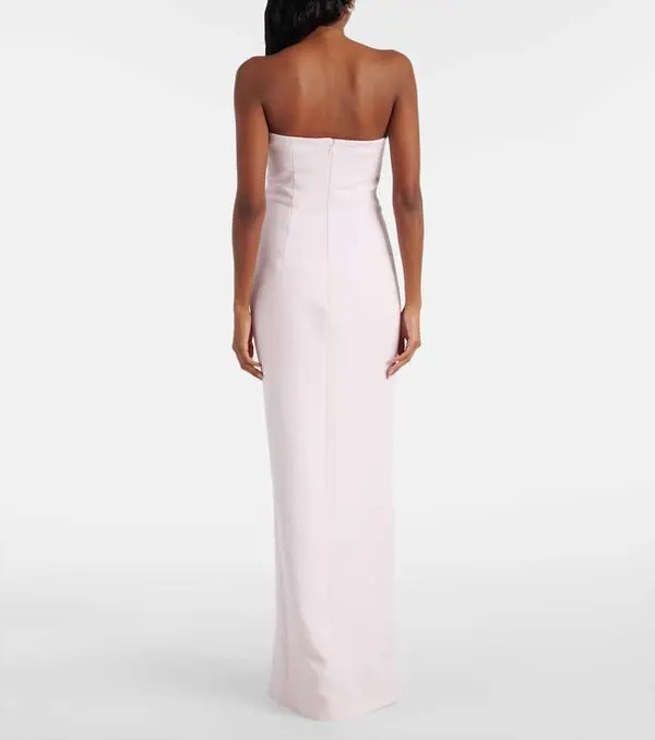 Roland Mouret Ruffled Strapless Gown