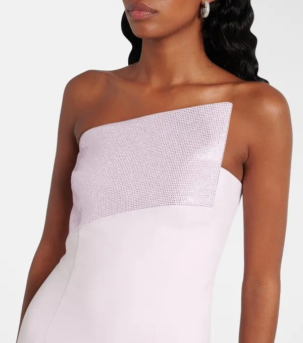 Roland Mouret Ruffled Strapless Gown