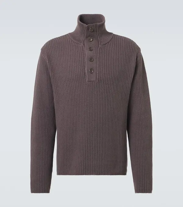 Our Legacy Navigator Cotton Polo Sweater