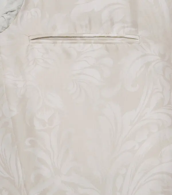Dries Van Noten Silk Jacquard Blazer