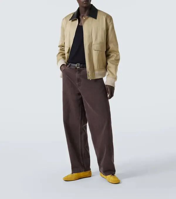 WALES BONNER Shade Cotton Sateen Blouson