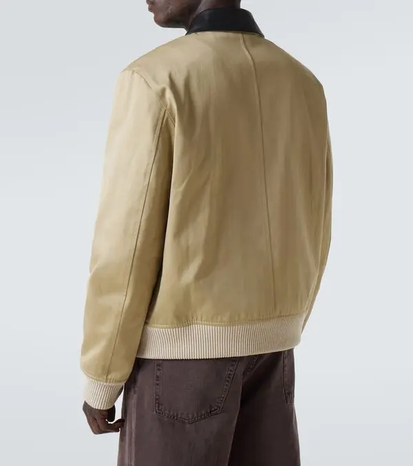 WALES BONNER Shade Cotton Sateen Blouson