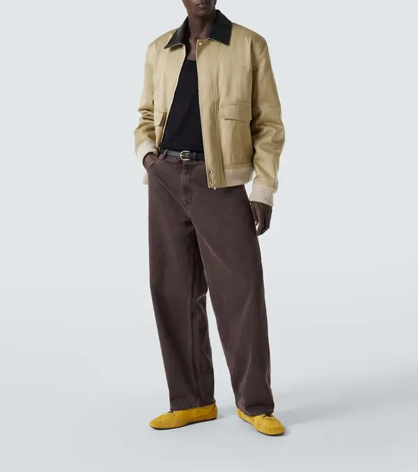 WALES BONNER Shade Cotton Sateen Blouson