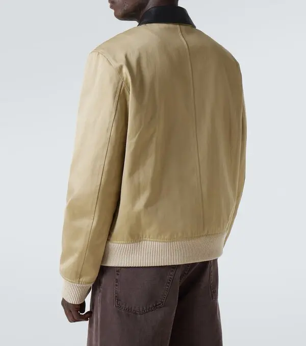 WALES BONNER Shade Cotton Sateen Blouson