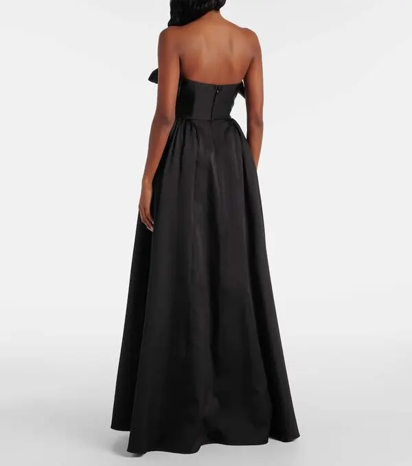 Roland Mouret Ruffled Strapless Gown