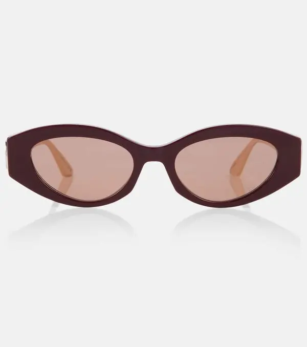 Dior 30montaigne B6i Cat-eye Sunglasses - Red