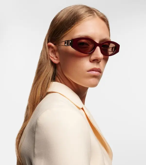 Dior 30montaigne B6i Cat-eye Sunglasses - Red
