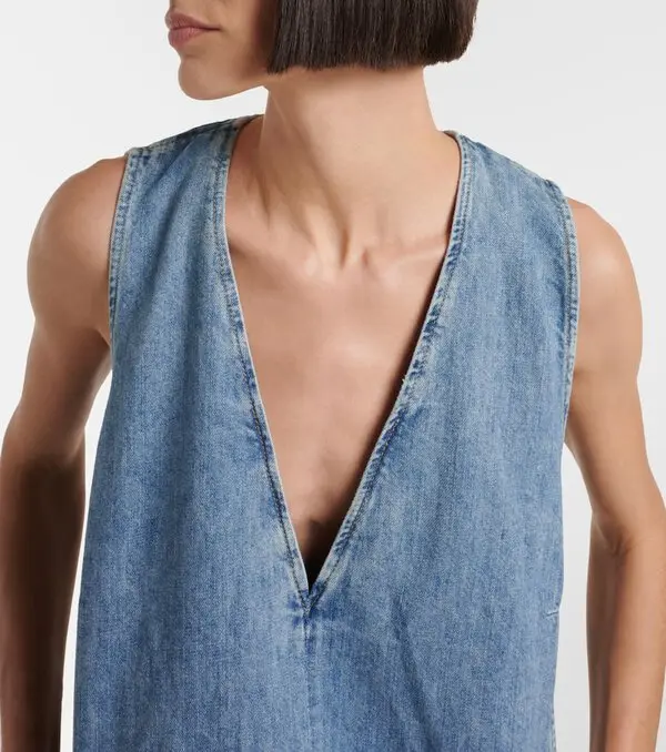 7 For All Mankind Denim Mini Dress
