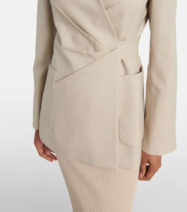 Max Mara Nereo Wool, Mohair, And Silk Blazer