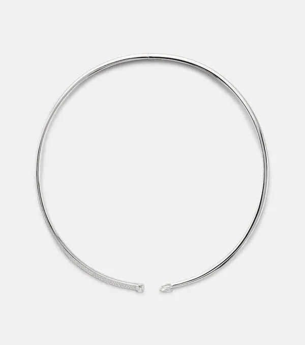 BUCHERER FINE JEWELLERY Inner Fire 18kt White Gold Diamond Necklace - Silver