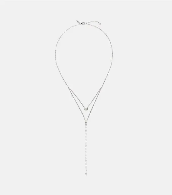 BUCHERER FINE JEWELLERY Inner Fire 18kt White Gold Diamond Necklace - Silver