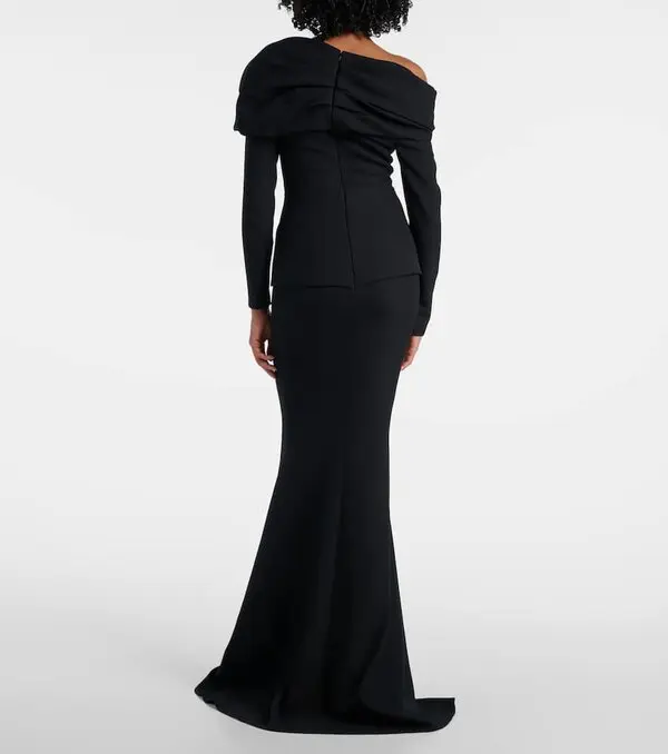 Safiyaa Draped Gown