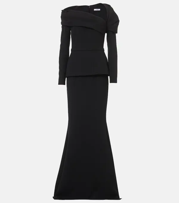 Safiyaa Draped Gown