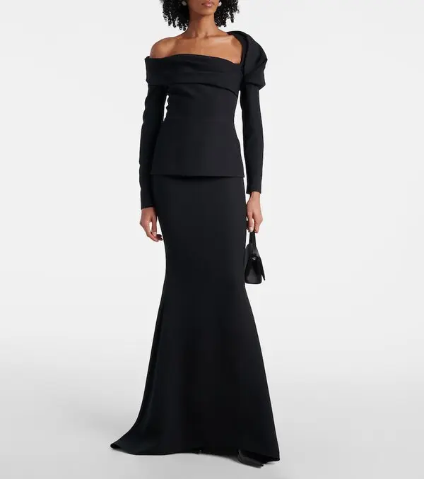 Safiyaa Draped Gown