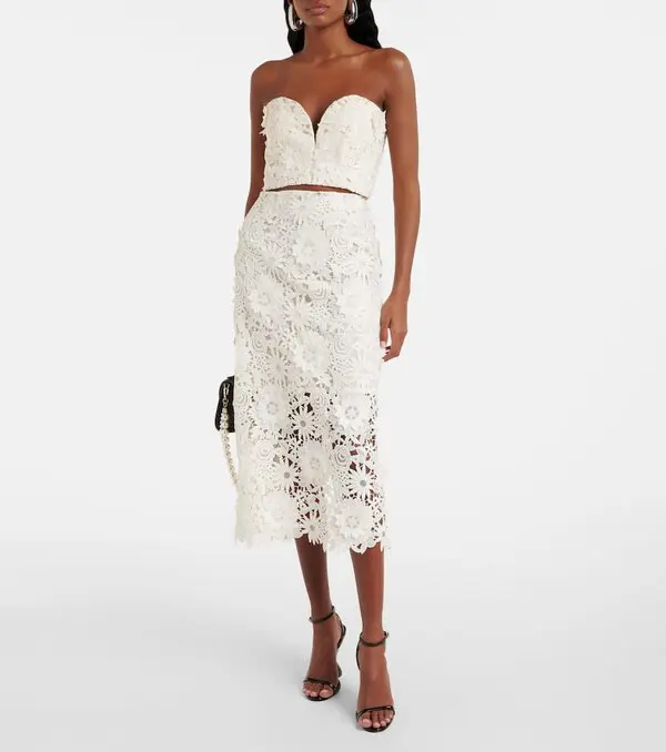 Remain Birger Christensen Bridal Lace Bustier