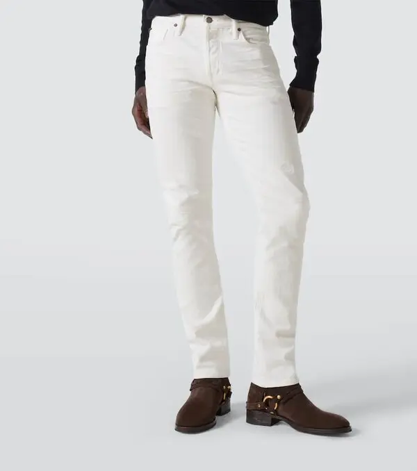 TOM FORD Distressed Slim Jeans