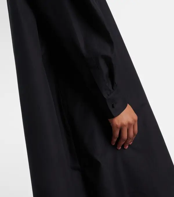Max Mara Liriche Cotton Poplin Midi Dress