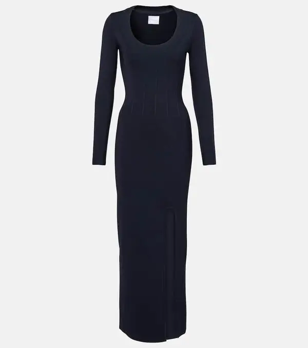 Galvan Atalanta Knitted Maxi Dress