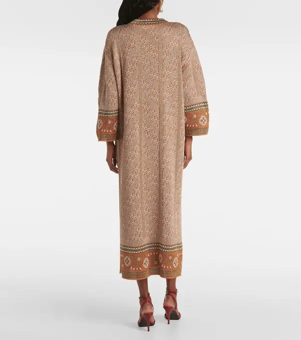 Valentino Garavani Jacquard Lamé Maxi Dress
