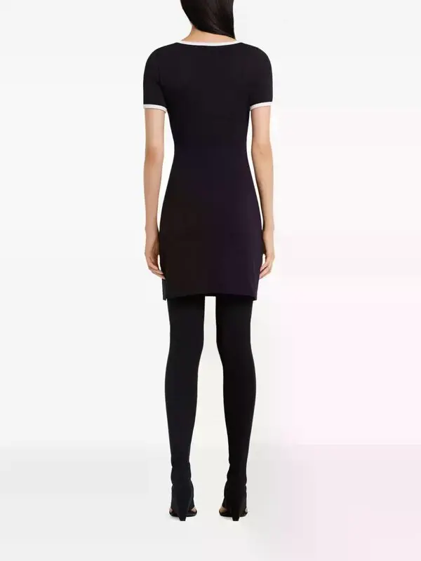COURREGES Holistic Mini Dress - Black