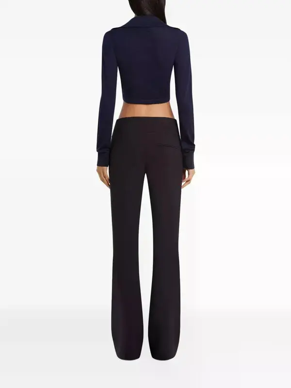 COURREGES Twist-detail Cropped Polo