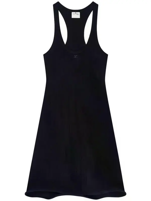 COURREGES Medusa Mini Dress - Blue