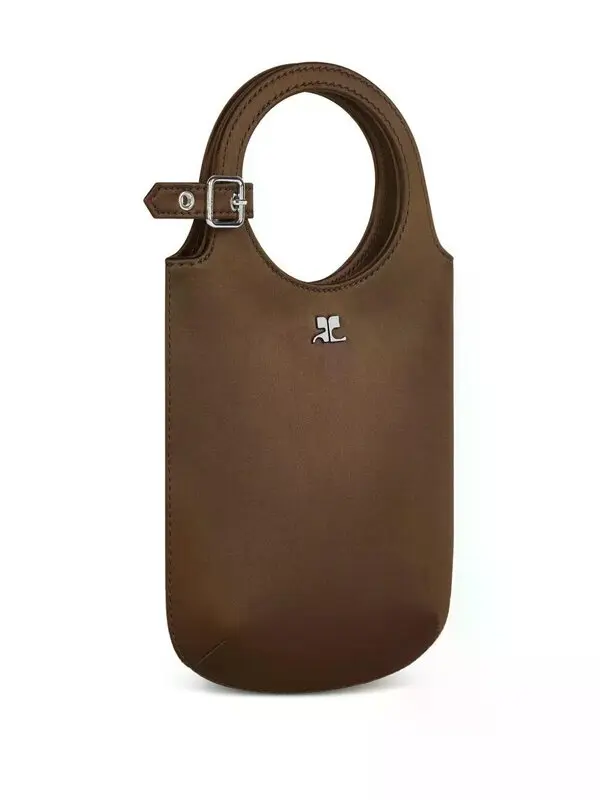 COURREGES Small Holy Tote - Brown